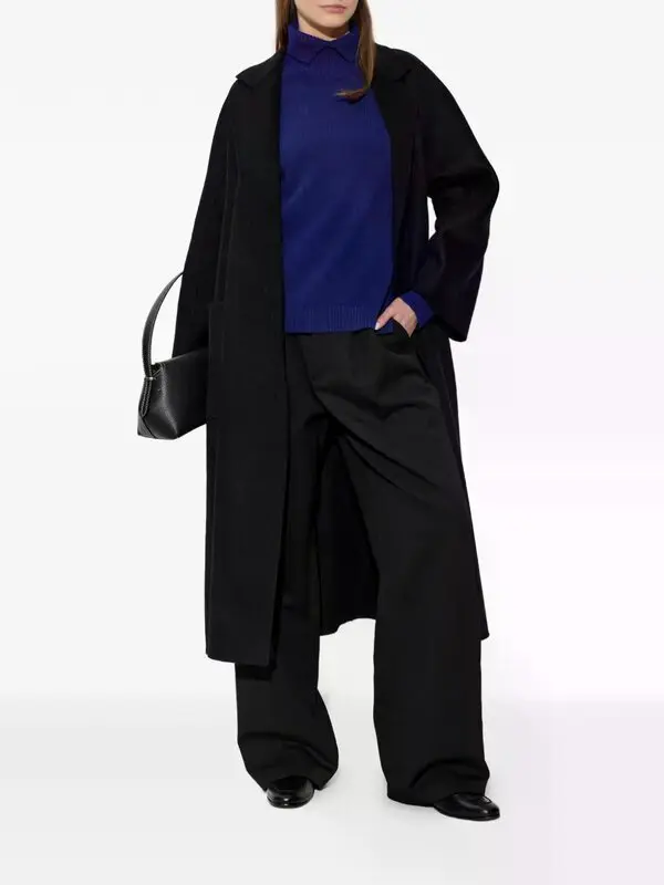 Max Mara Ludmilla Belted Coat - Black