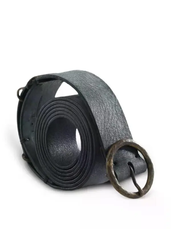 ZIGGY CHEN Round Buckle Belt