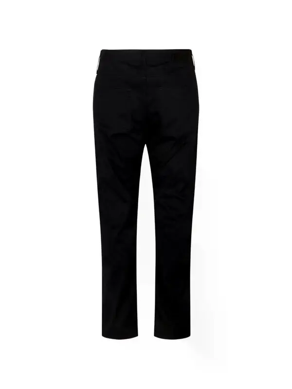 Giorgio Armani Logo Patch Straight-leg Trousers