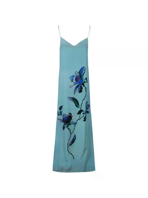 Ermanno Scervino Floral Print Maxi Dress