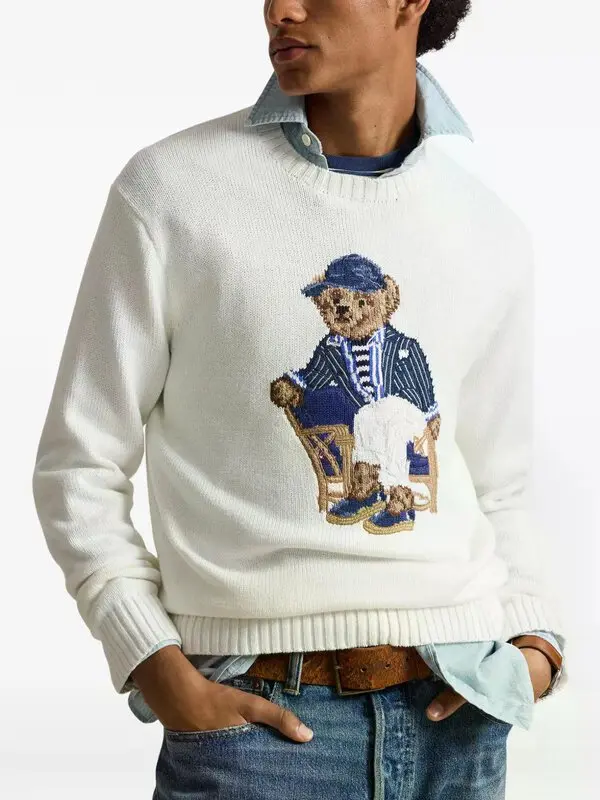 Polo Ralph Lauren Polo Bear Intarsia-knit Sweater