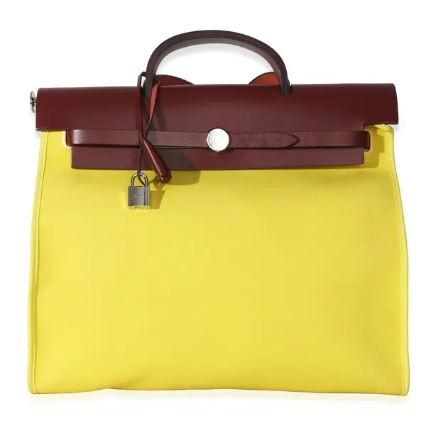 Hermès Herbag 39 Mm Phw - Yellow