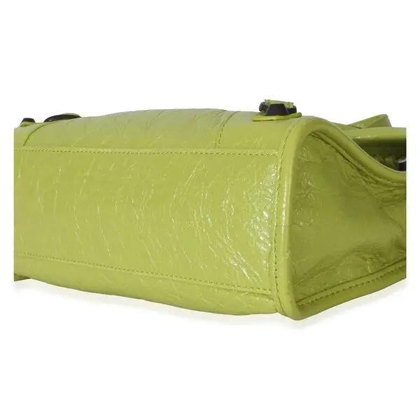 Balenciaga Pistache Agneau Arena Classic Hardware Le City Bag - Green