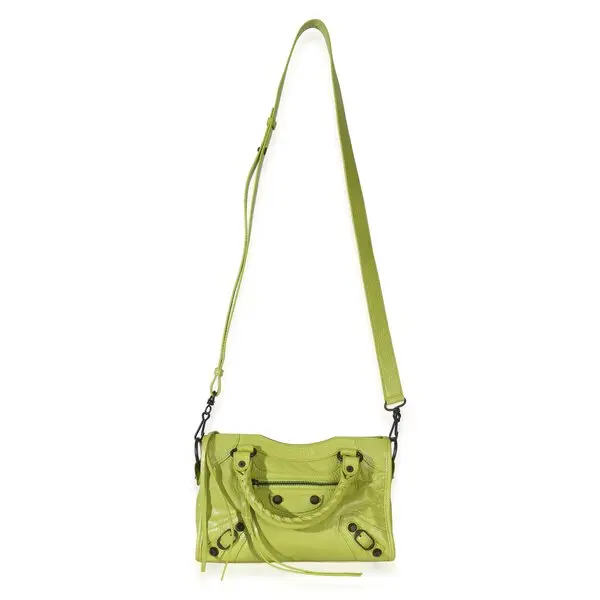 Balenciaga Pistache Agneau Arena Classic Hardware Le City Bag - Green