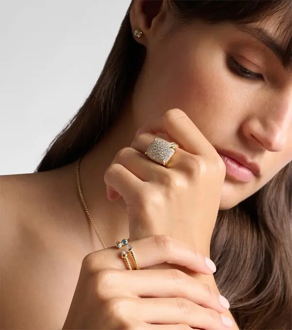 David Yurman Chatelaine® 18kt Yellow Diamond Ring
