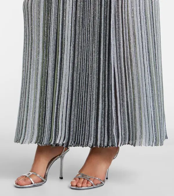 Missoni Striped Lame Maxi Dress