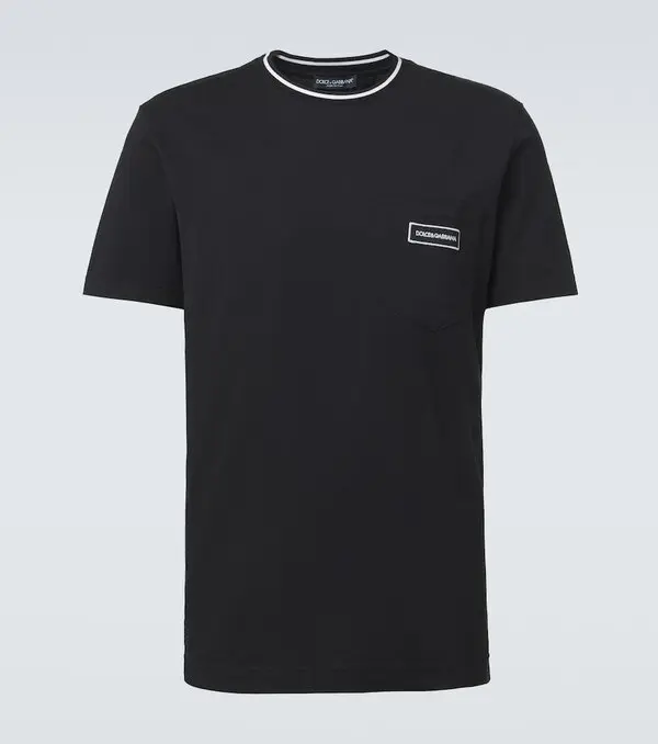 Dolce & Gabbana Logo Cotton Jersey T-shirt