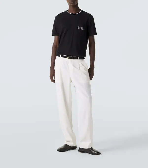 Dolce & Gabbana Logo Cotton Jersey T-shirt