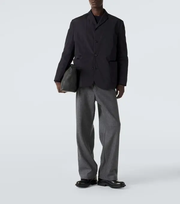JIL SANDER Padded Jacket With Notched Lapel
