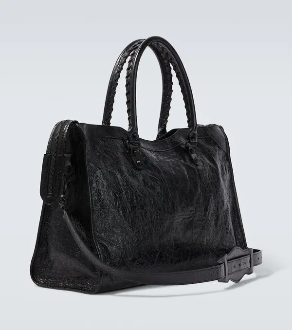 Balenciaga Le City Leather Tote Bag