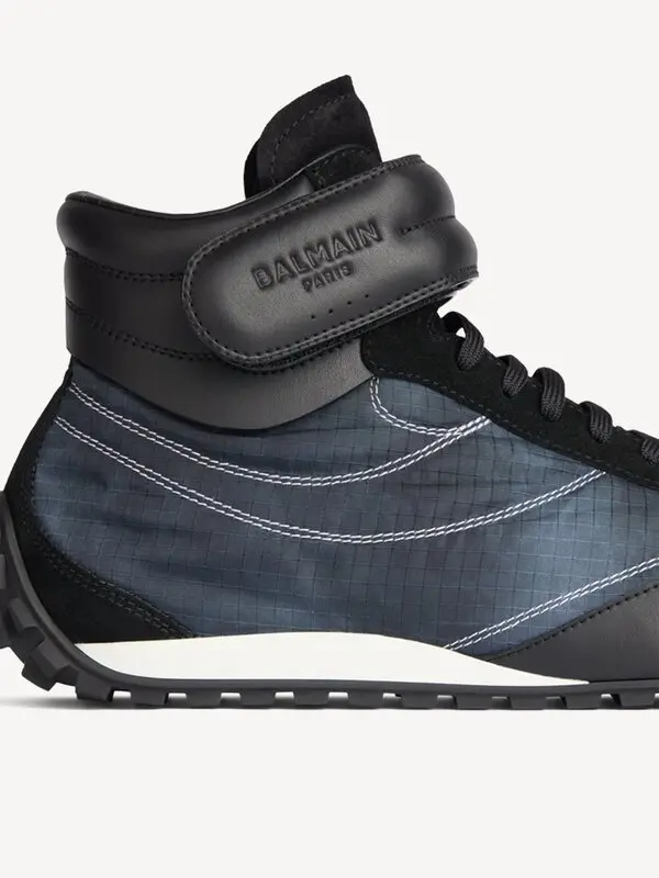Balmain Racing Mid-top Sneakers