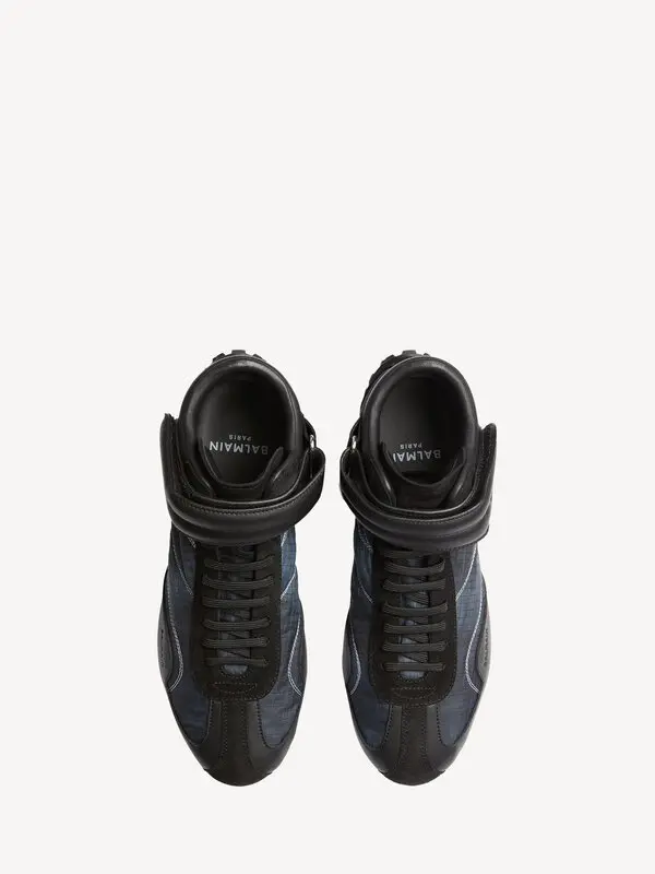 Balmain Racing Mid-top Sneakers