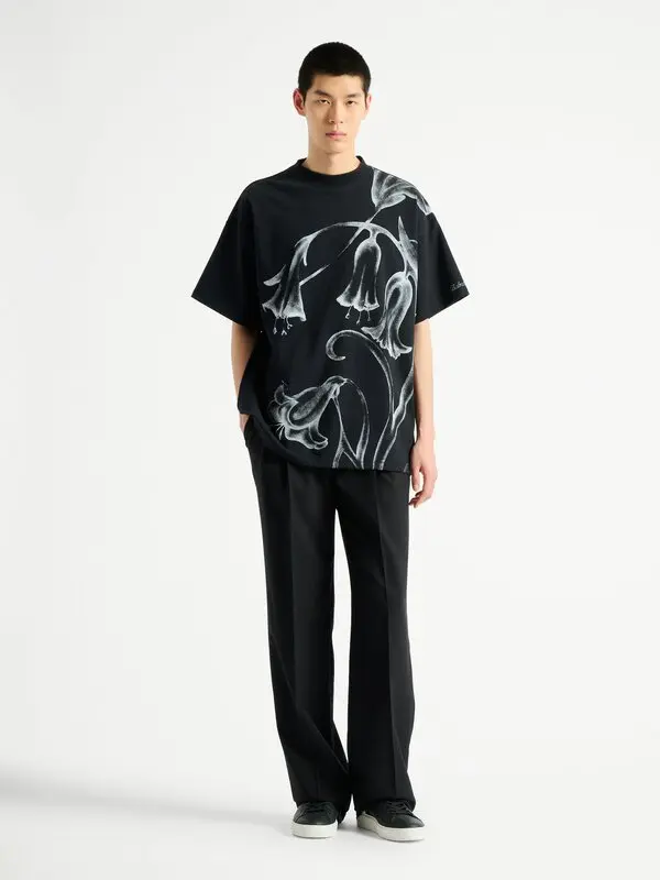 Balmain Printed Flower T-shirt