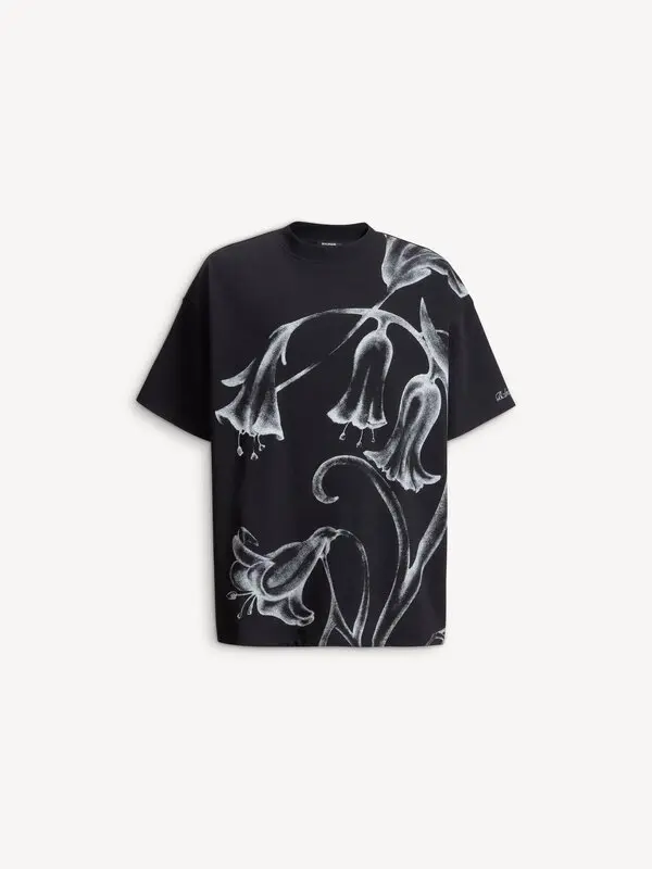 Balmain Printed Flower T-shirt