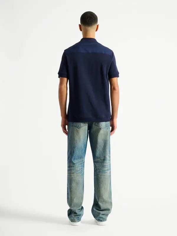 Balmain Embroidered Insect Polo
