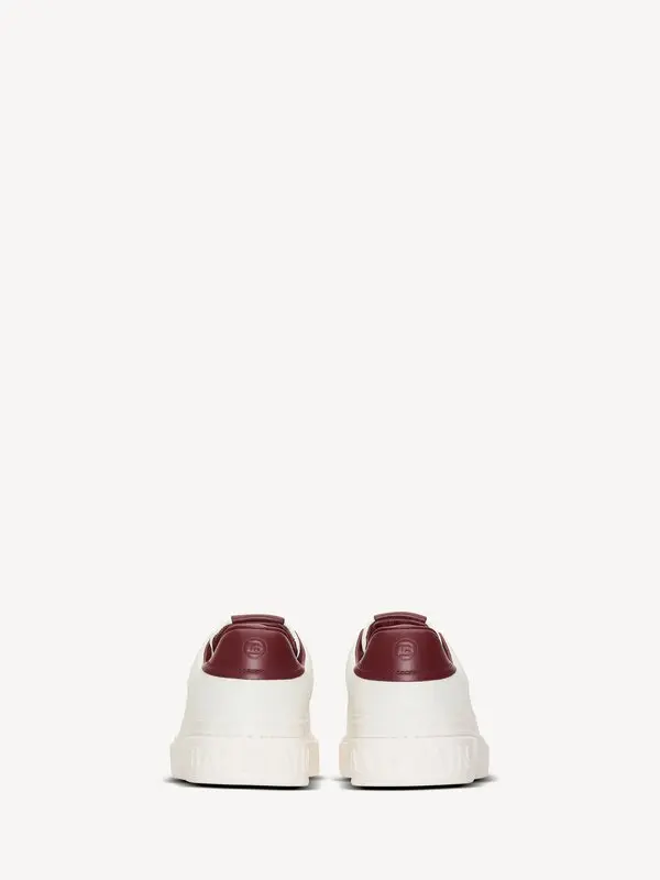 Balmain B-court Smooth Leather Sneakers - Multicolor