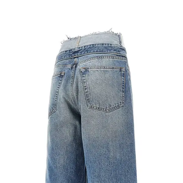 MAISON MARGIELA Jeans With Turned-down Waist Effect