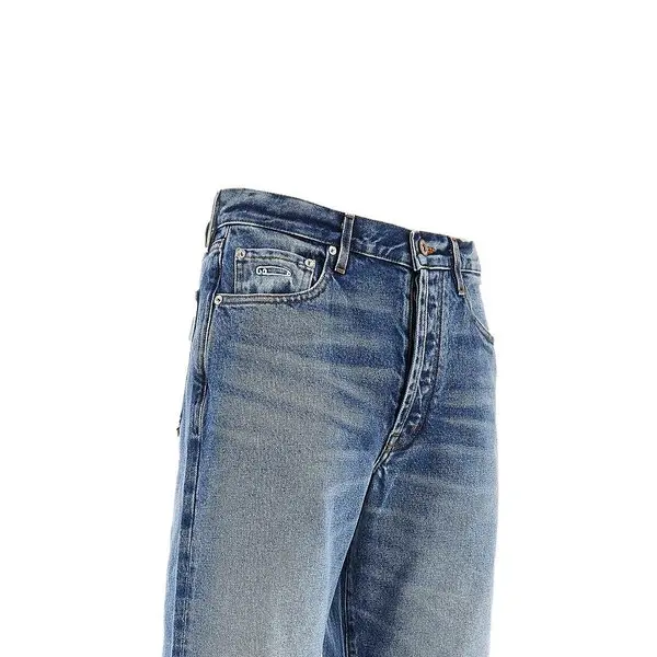 GALLERY DEPT. Melrose Baggy Fit Wide Leg Jeans - Blue