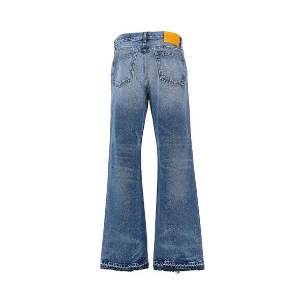 GALLERY DEPT. Melrose Baggy Fit Wide Leg Jeans - Blue