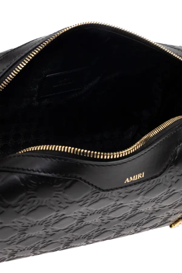 Amiri Leather Toiletry Bag