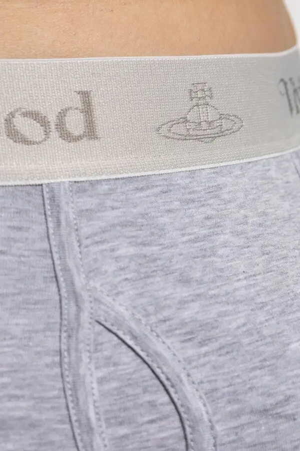 VIVIENNE WESTWOOD Two-pack Of Boxers With Logo
