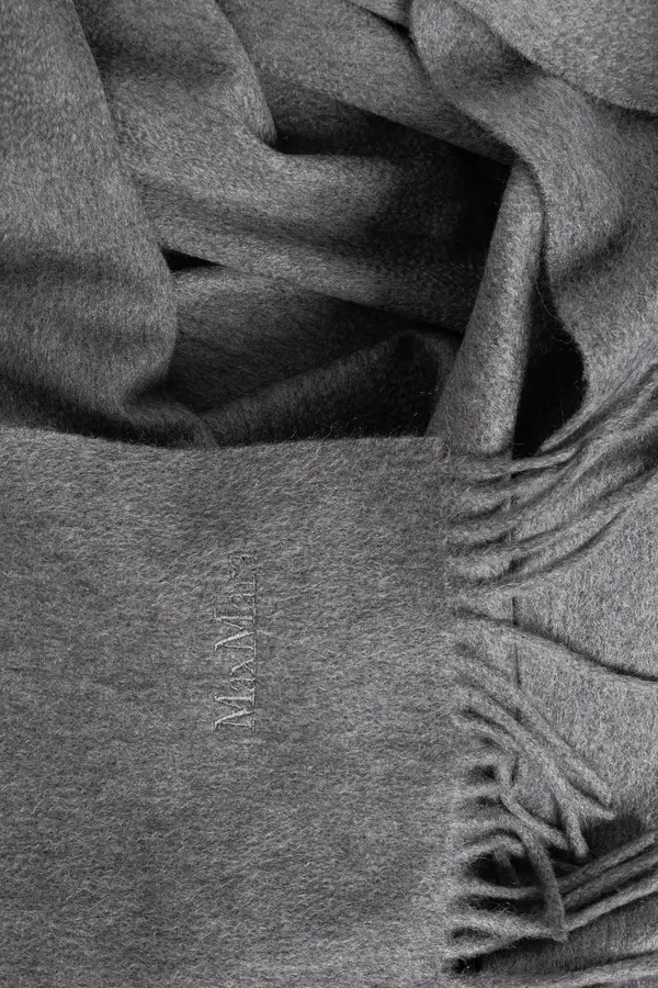 Max Mara Cashmere Scarf "baci - Grey