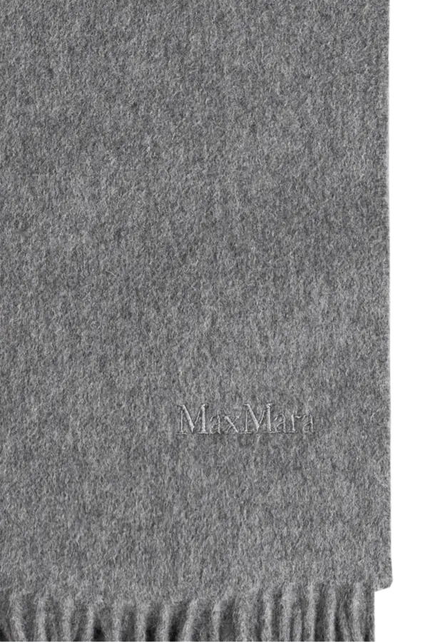 Max Mara Cashmere Scarf "baci - Grey