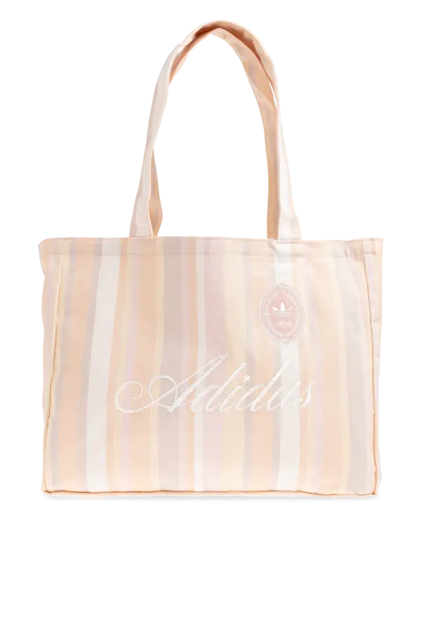 ADIDAS ORIGINALS Tote Bag With Embroidered Logo And Striped Pattern - Multicolour