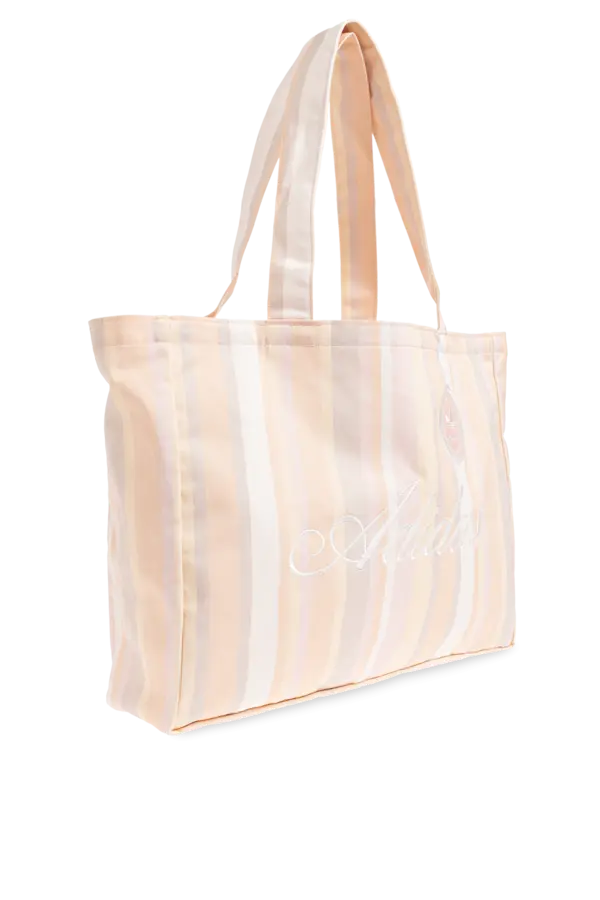 ADIDAS ORIGINALS Tote Bag With Embroidered Logo And Striped Pattern