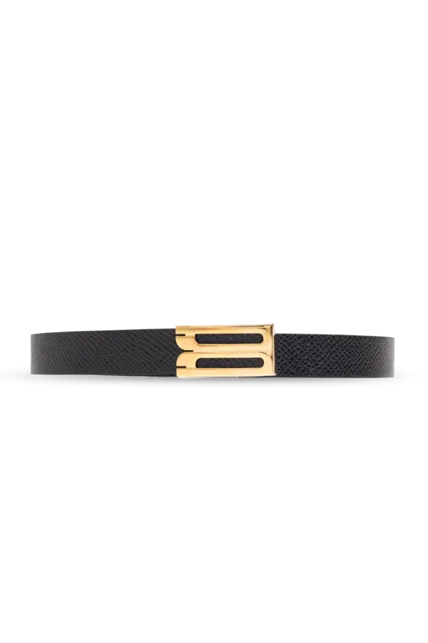 Victoria Beckham Leather Belt - Black