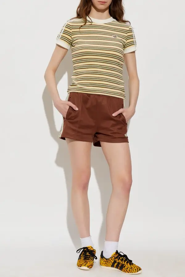 ADIDAS ORIGINALS Striped Knit T-shirt
