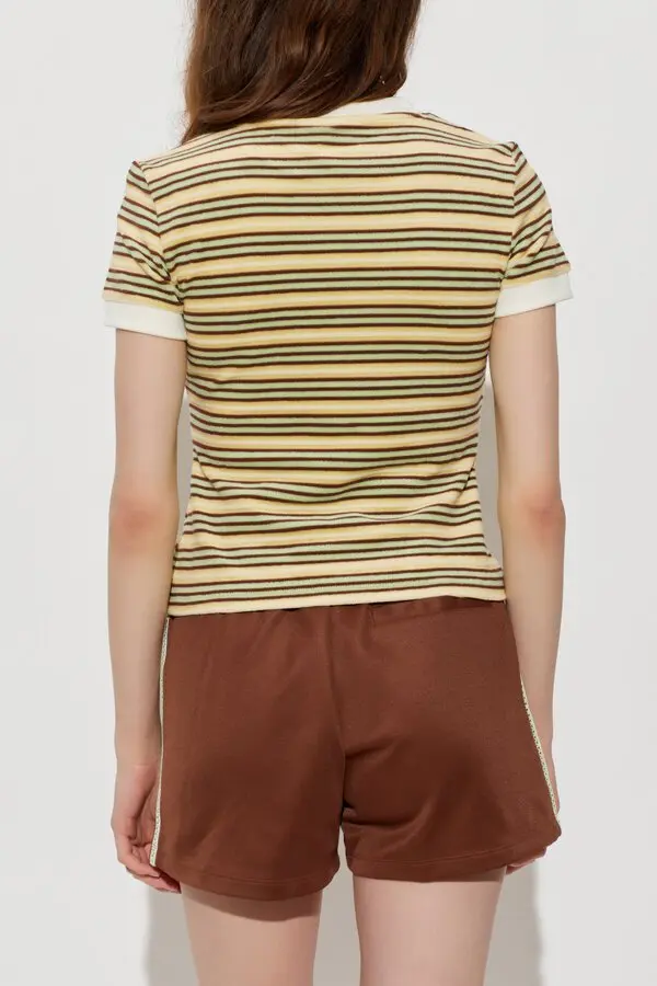 ADIDAS ORIGINALS Striped Knit T-shirt