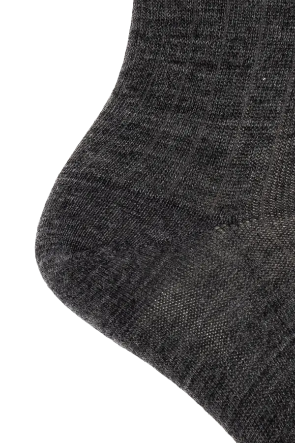 MAISON MARGIELA Wool Socks With Ribbed Pattern
