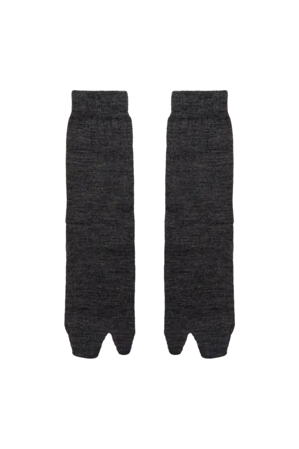 MAISON MARGIELA Wool Socks With Ribbed Pattern