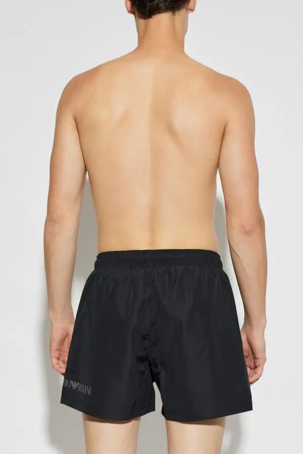 EA7 Logo Swim Shorts