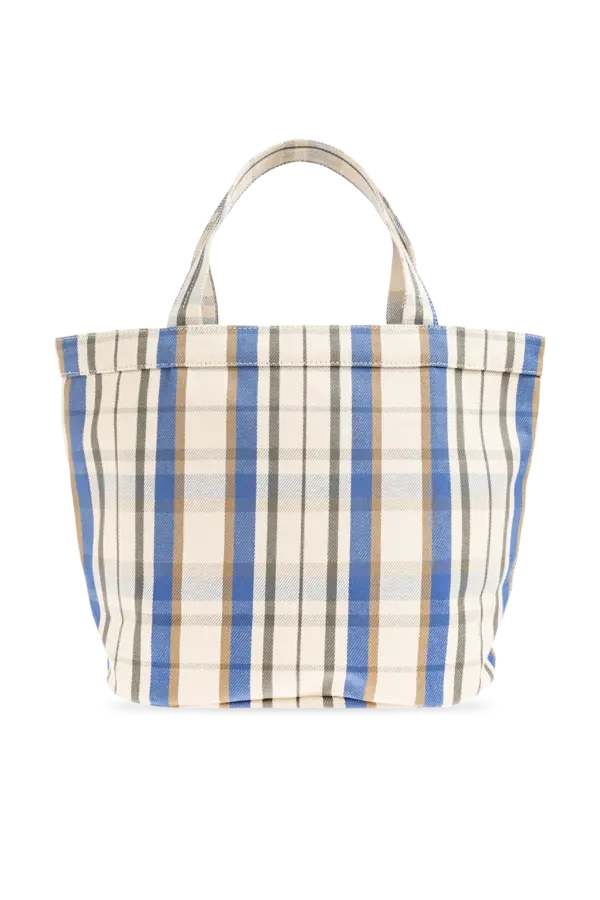 A.p.c. Striped Cotton Tote Bag