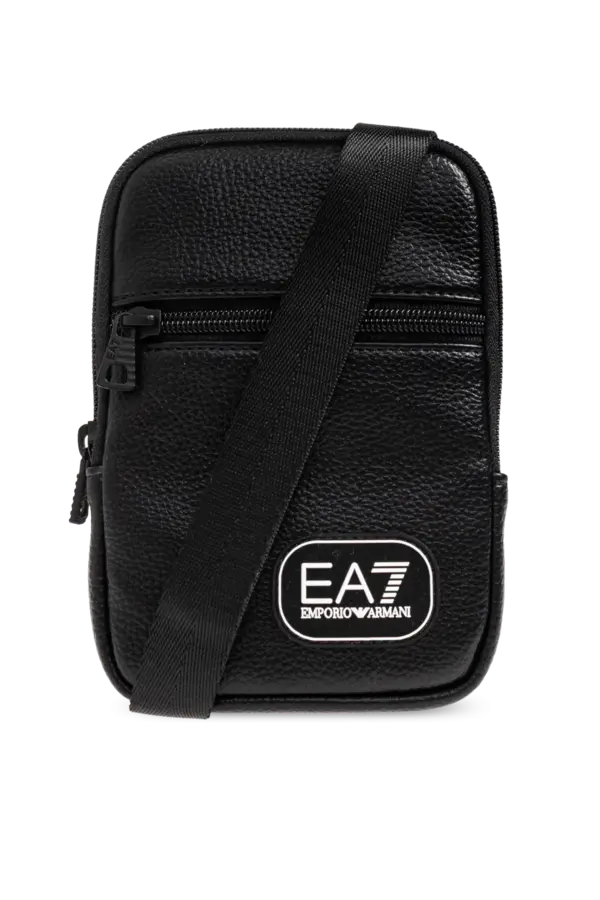 EA7 Bag With Printed Logo - Black
