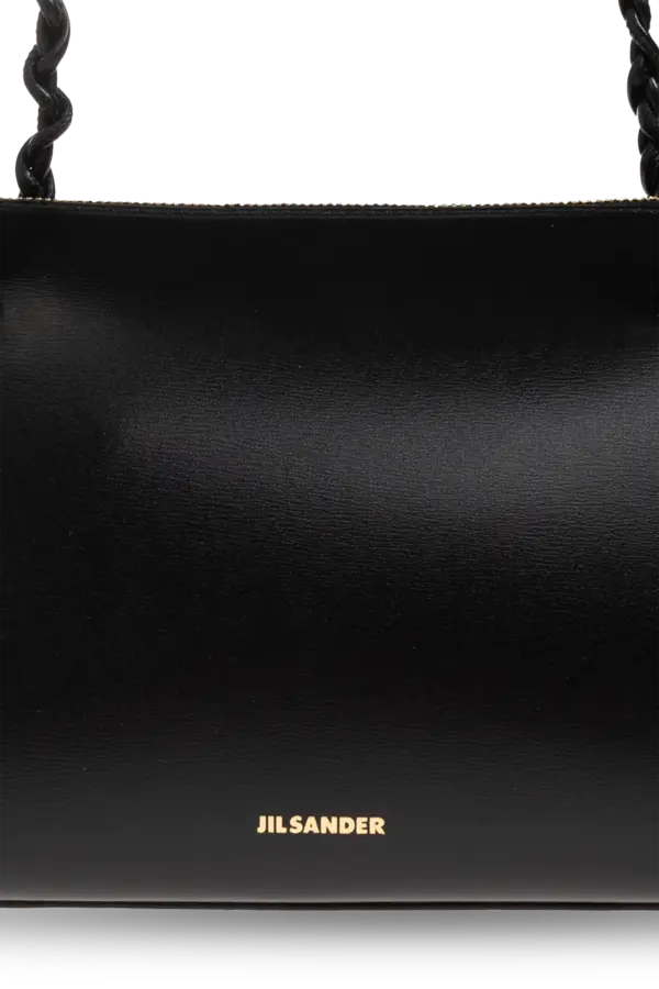 JIL SANDER Leather "tangle" Bag - Black