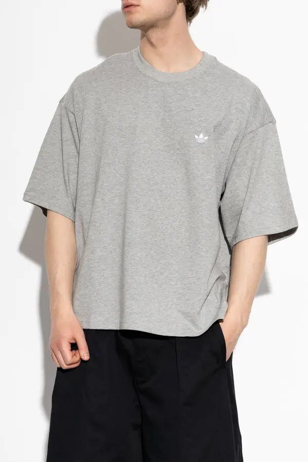 ADIDAS ORIGINALS T-shirt With Logo - Grey