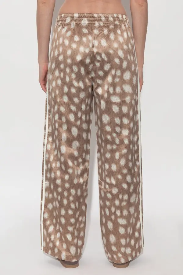 ADIDAS ORIGINALS Wide-leg Sweatpants With Animal Print
