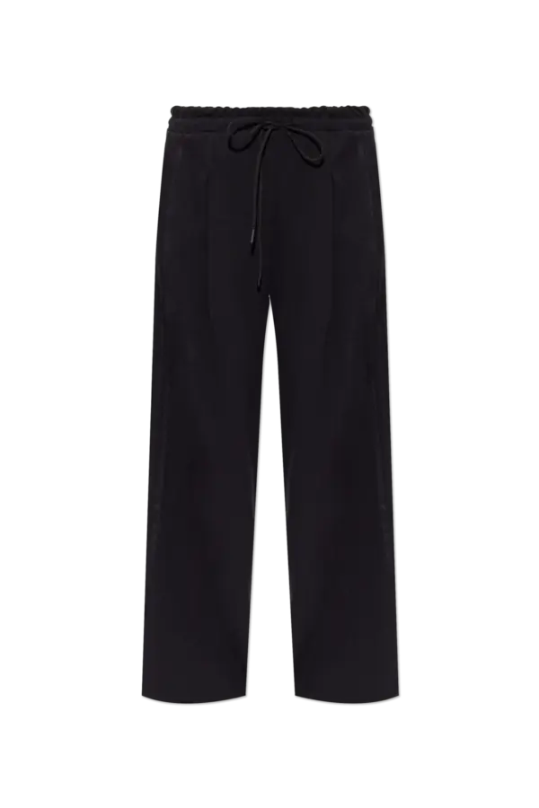 ADIDAS ORIGINALS Wide-leg Sweatpants - Black