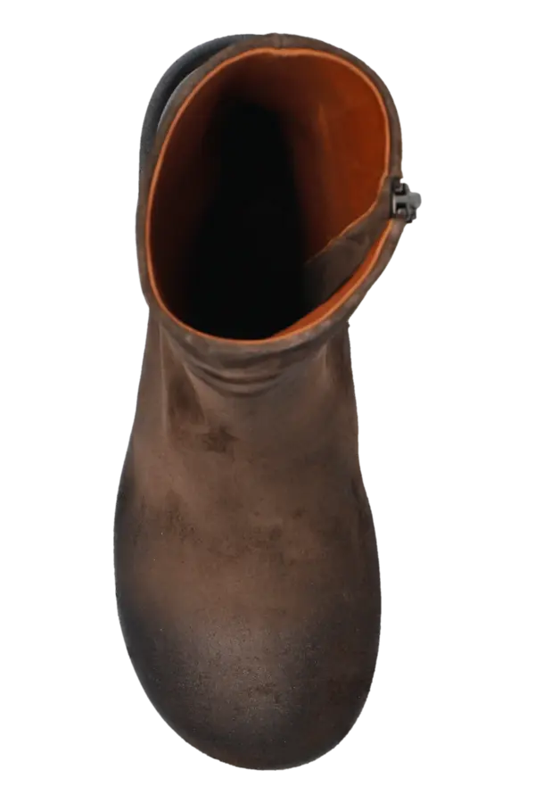 Marsèll Suede Heeled Ankle Boots