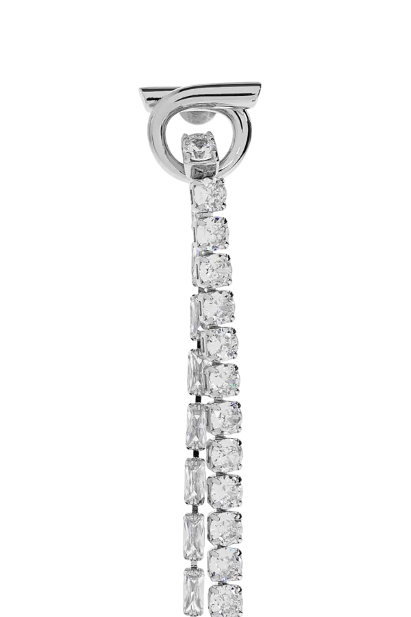 FERRAGAMO Crystal Dangle Earrings