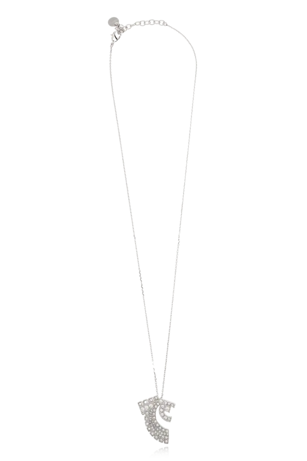 FERRAGAMO Crystal Pendant Necklace