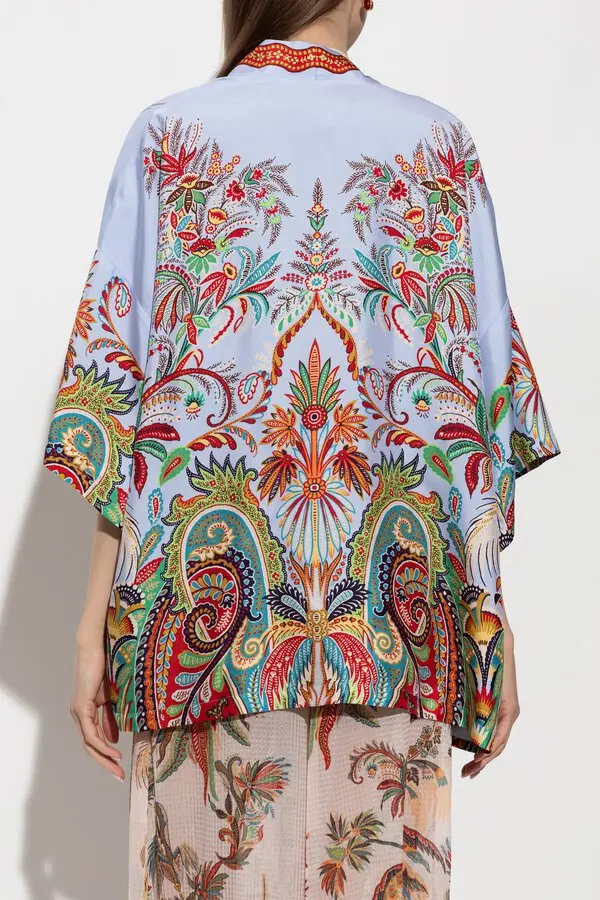 Etro Silk Printed Shirt
