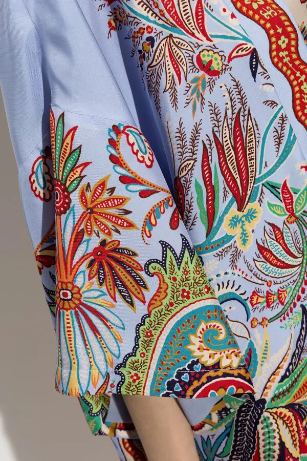 Etro Silk Printed Shirt