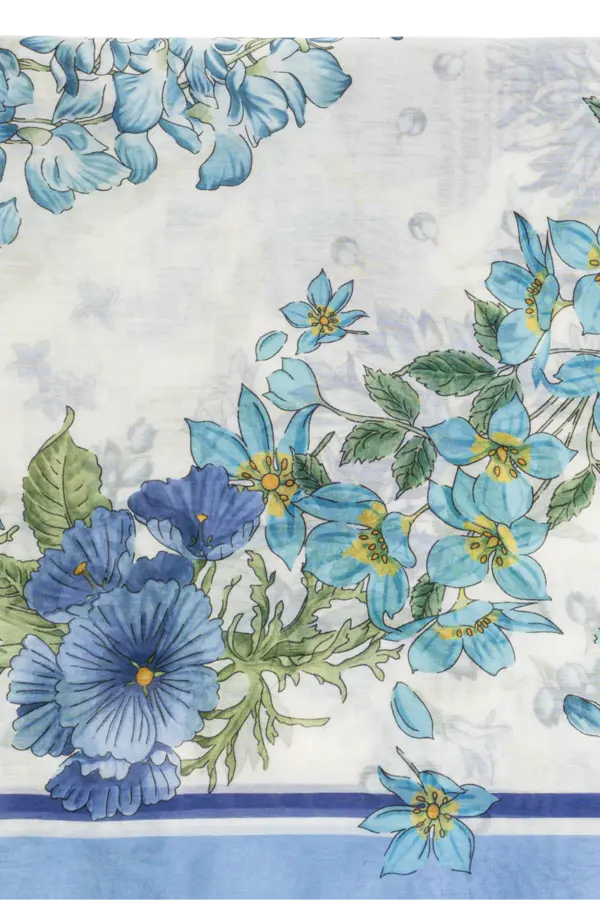 FERRAGAMO Scarf With A Floral Motif