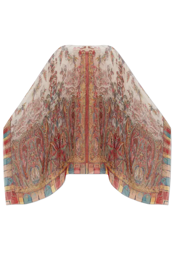 Etro Silk Poncho