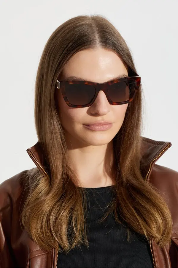 Marc Jacobs Tortoiseshell Square Frame Sunglasses