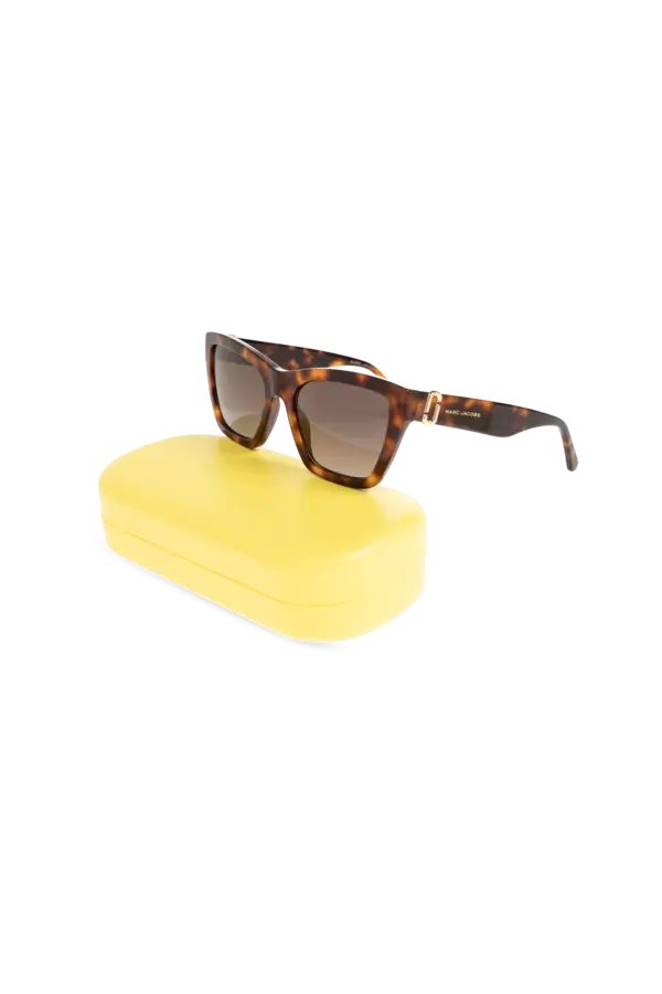 Marc Jacobs Tortoiseshell Square Frame Sunglasses